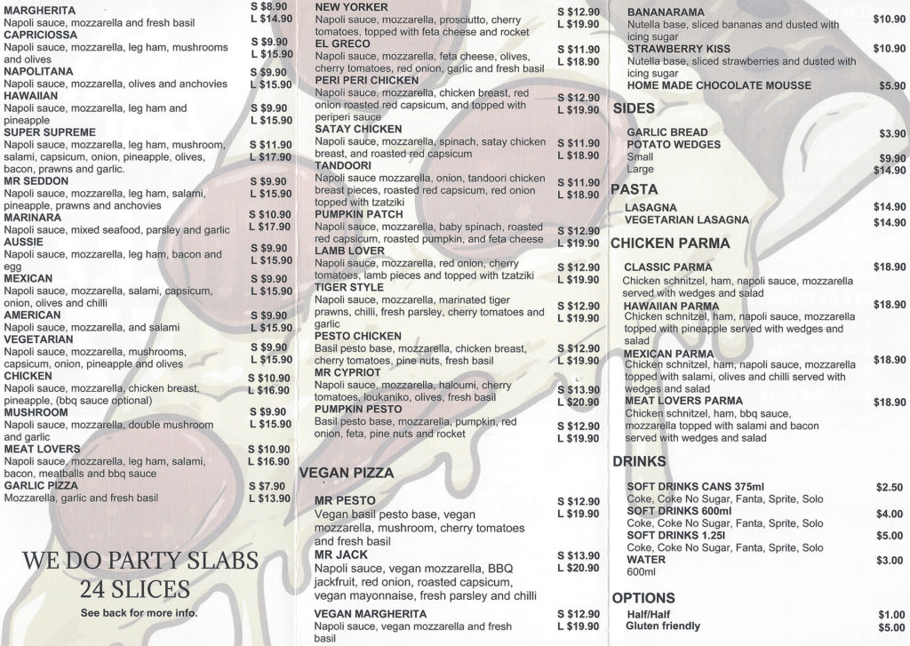 Cheezy Pizza | Menu